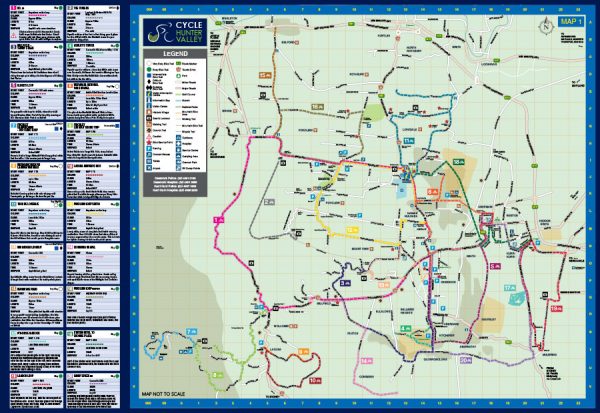 Routes and Maps - Cessnock Bicycle Company