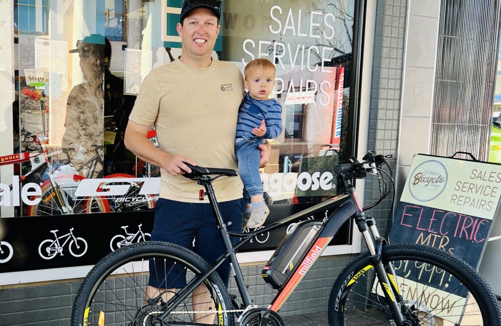 Family time on an eBike - Cessnock Bicycle Company